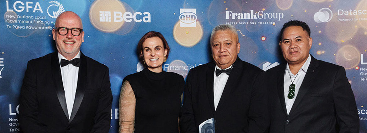 2025 LGFA Taituarā Local Government Excellence Awards winners